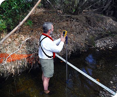 Water Flow, Velocity, and Discharge Measurement and Data Collection